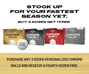 Free Golf Ball Promotion Page